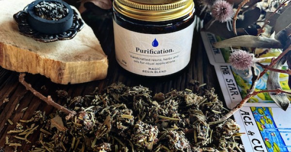 Purification Magic Resin Glass Jar Wholesale